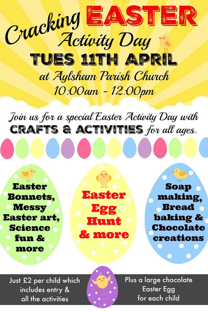 Easter Activity Day – Aylsham Parish Church – John of Gaunt Infant and ...